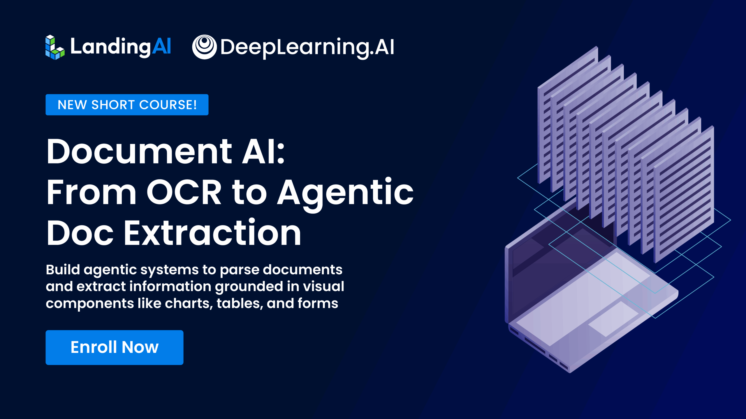 Document AI: From OCR to Agentic Doc Extraction - DeepLearning.AI